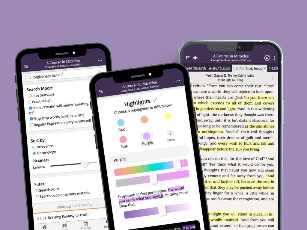 Top Four Priorities for the App - ACIM CE App News